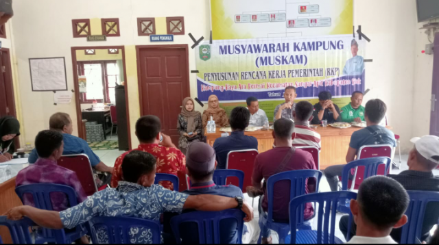 Kampung Kayu Ara Permai Gelar Muskam TKP Kam Tahun 2024 - Siak Pos