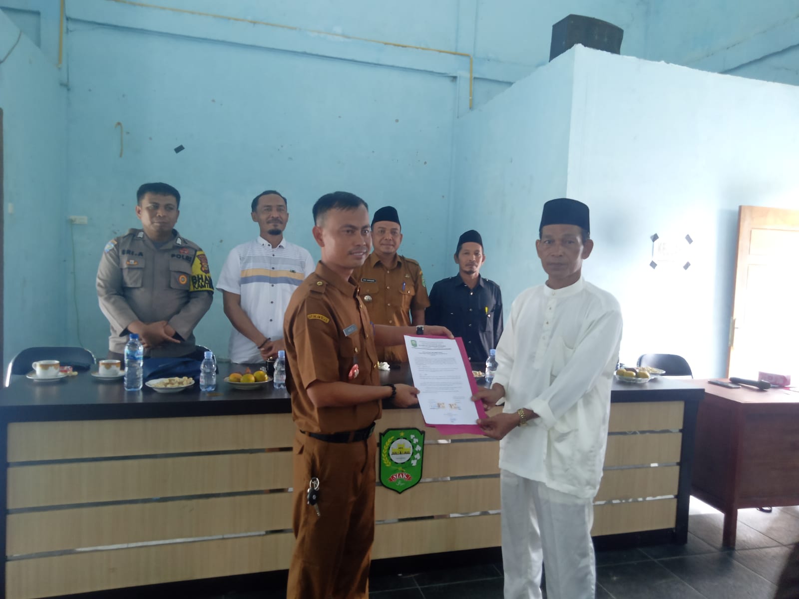 Sertijab Penghulu Kampung Bandar Pedada Berlangsung Khidmat - Siak Pos